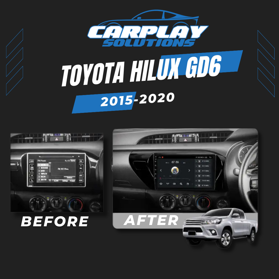 Toyota Hilux GD6 (2015-2020) Android Radio (Carplay & Android Auto ...